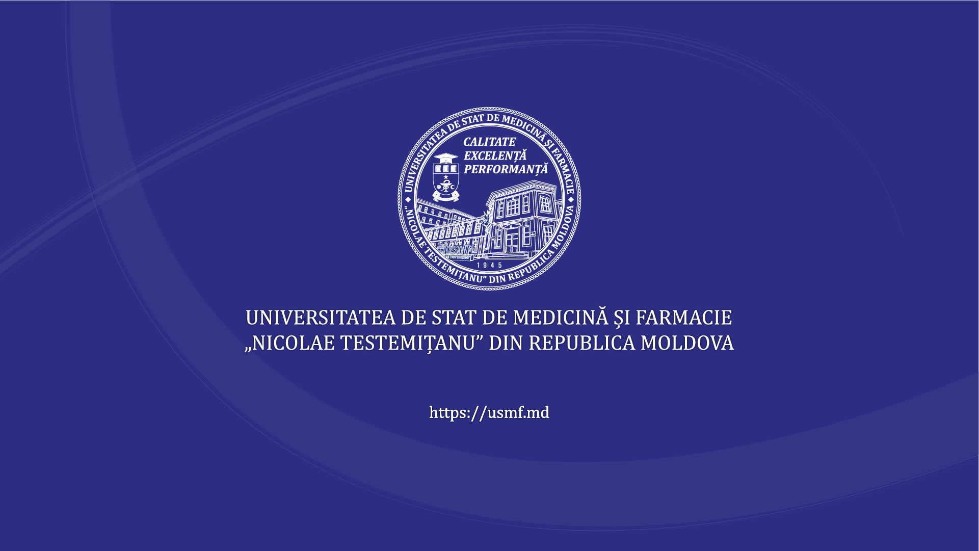 Elemente de identitate vizuală | Universitatea de Stat de Medicină și ...