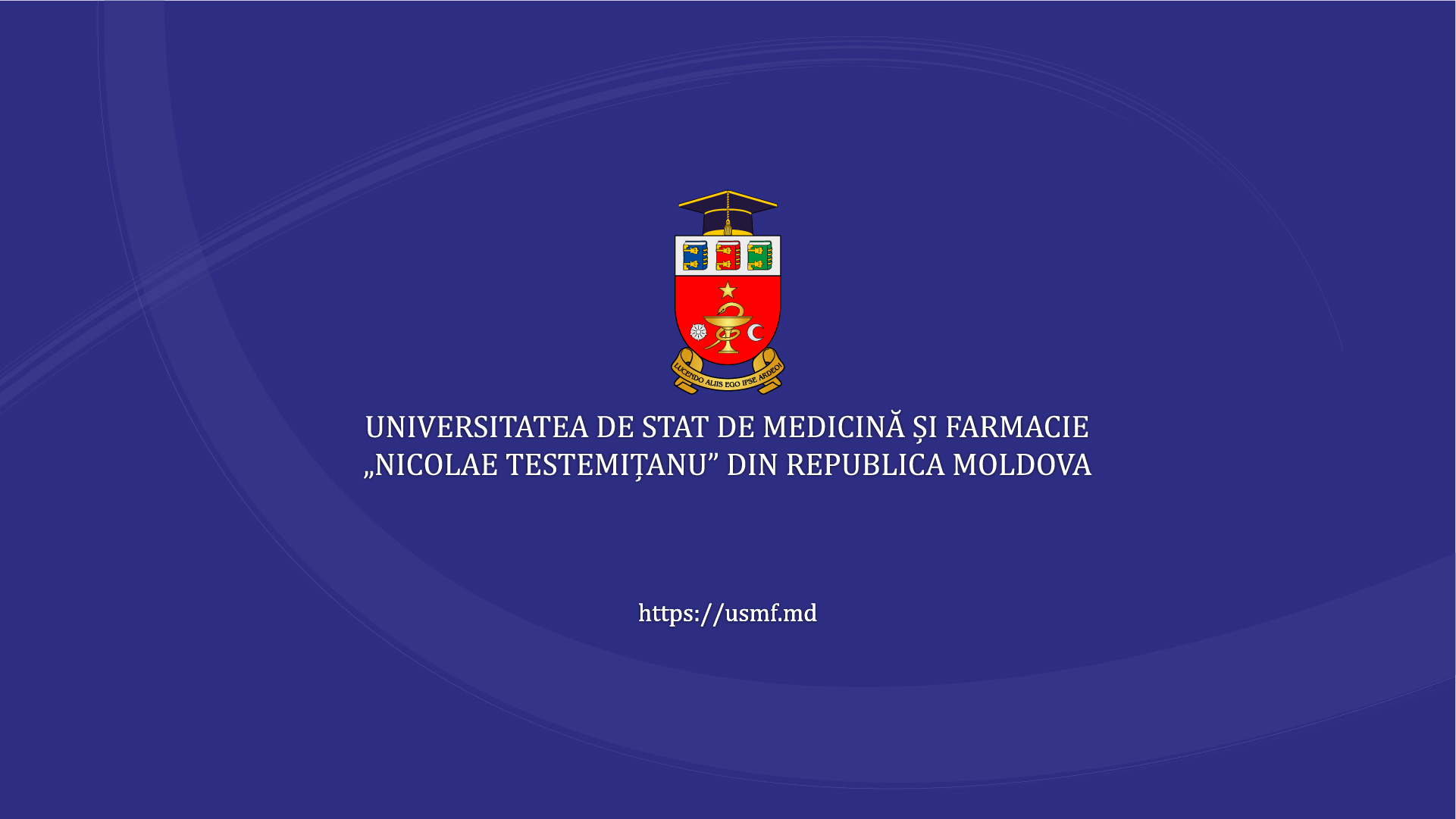 Elemente de identitate vizuală | Universitatea de Stat de Medicină și ...